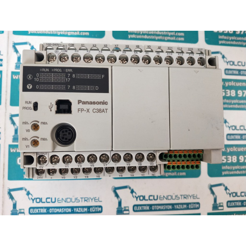 FP-X C38AT Panasonic Nais FP-X Serisi PLC fiyatı